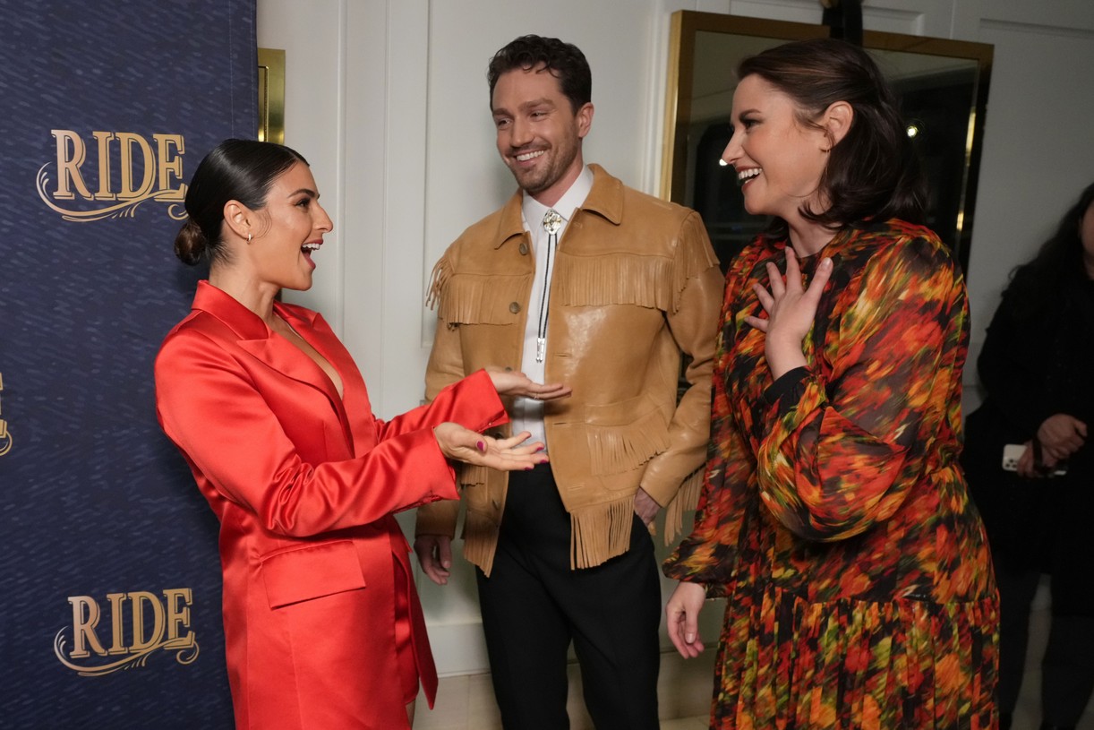 Chyler Leigh Supports Tiera Skovbye, Nancy Travis & More at Hallmark's ...