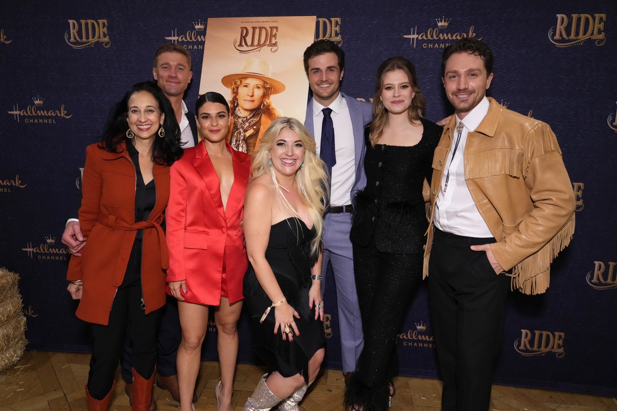 Chyler Leigh Supports Tiera Skovbye, Nancy Travis & More at Hallmark's ...