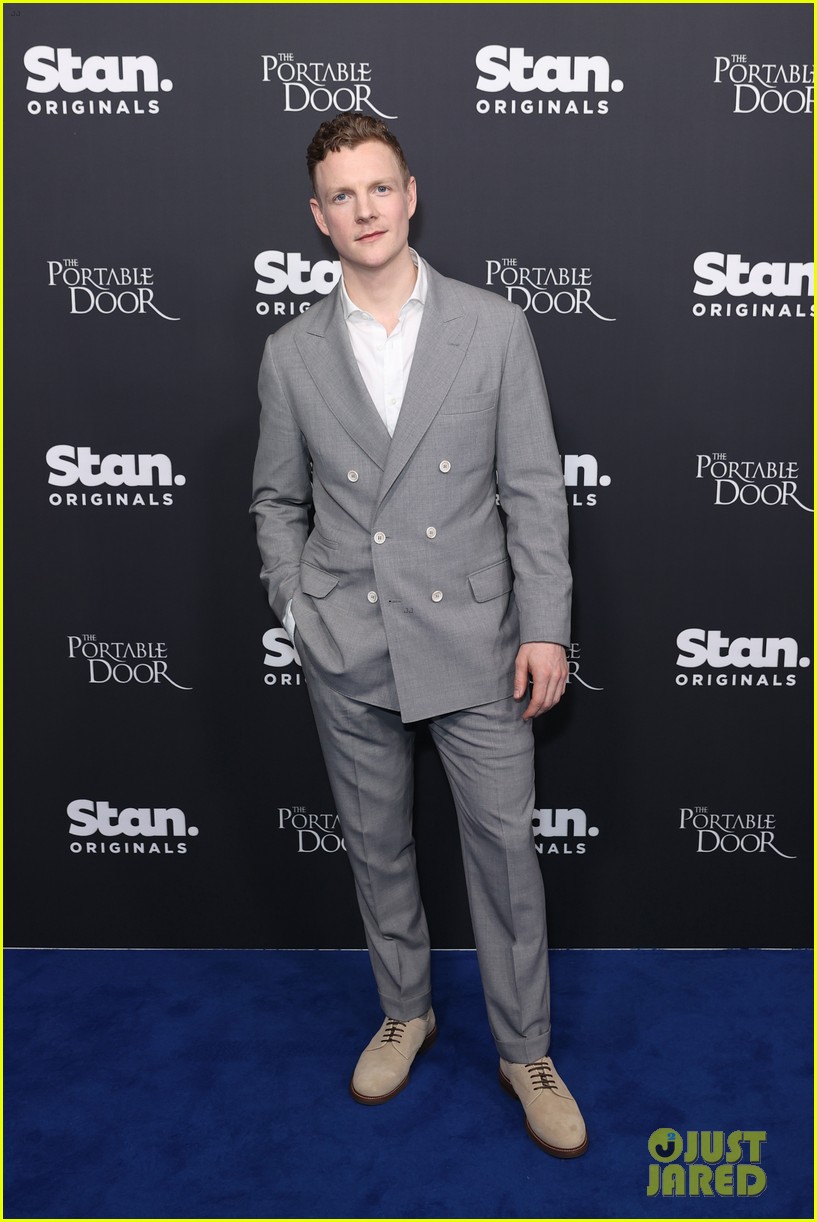 Sam Neill is All Smiles at 'The Portable Door' Premiere After ...