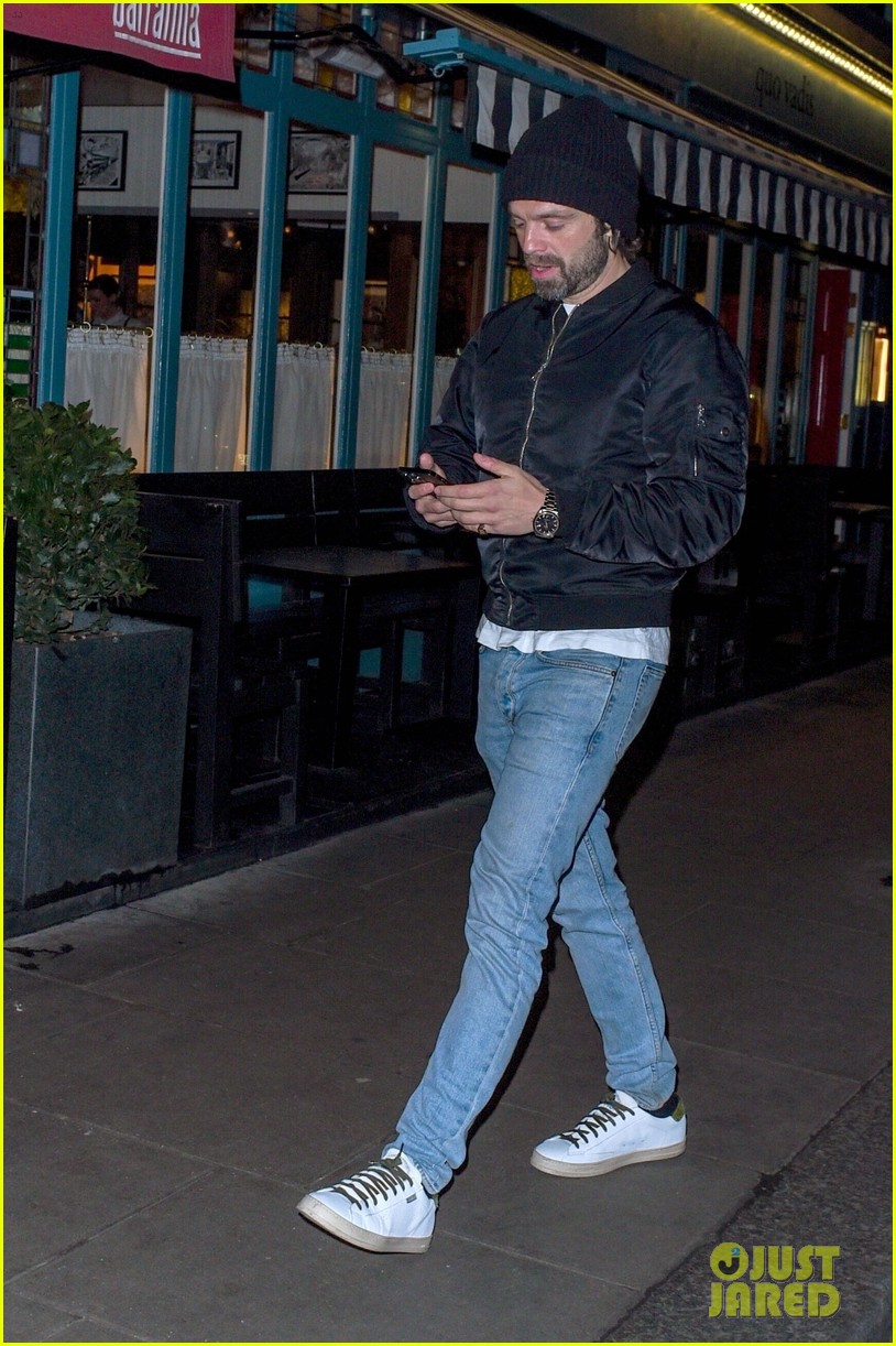 Sebastian Stan Spotted During a London Dinner Outing This Week: Photo ...