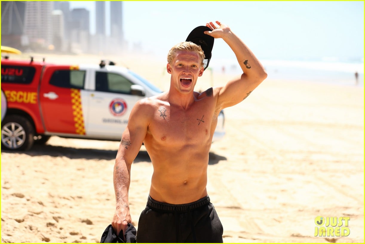 Cody Simpson Goes Shirtless, Bares Ripped Body During Beach Safety ...