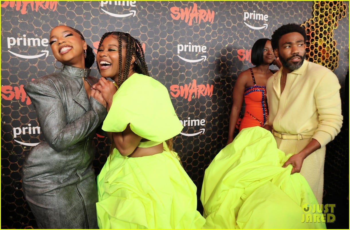Photo: donald glover michelle white attend swarm premiere 19 | Photo ...