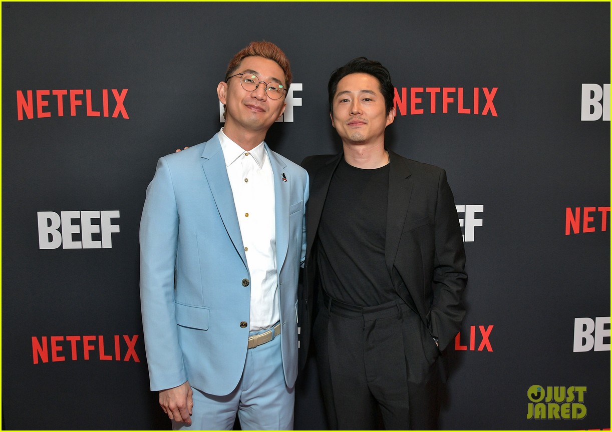 Ali Wong & Steven Yeun Step Out for Netflix's 'BEEF' Premiere in L.A.: Photo 4916152 | Steven ...