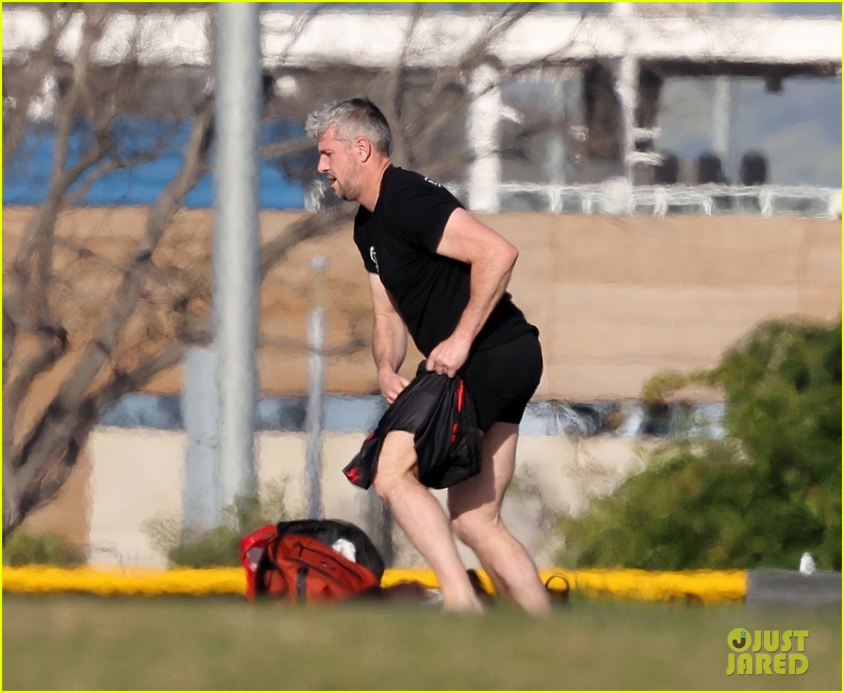 Ant Anstead Strips Down to Underwear on Soccer Field While Changing ...
