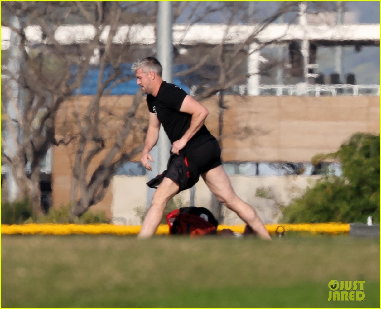 Ant Anstead Strips Down to Underwear on Soccer Field While Changing ...