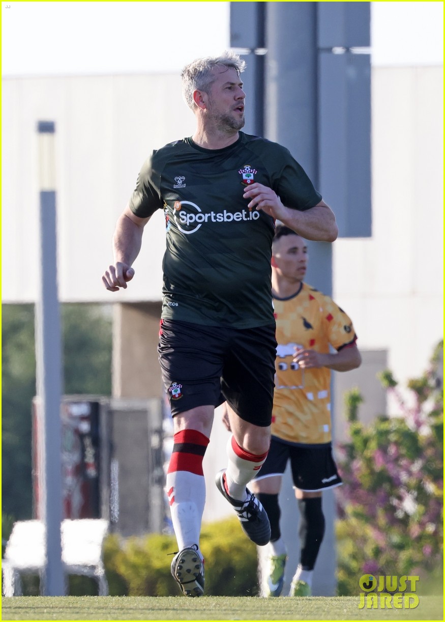 Ant Anstead Strips Down to Underwear on Soccer Field While Changing ...