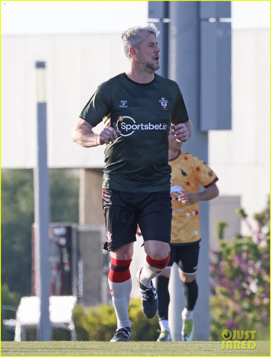 Ant Anstead Strips Down to Underwear on Soccer Field While Changing ...