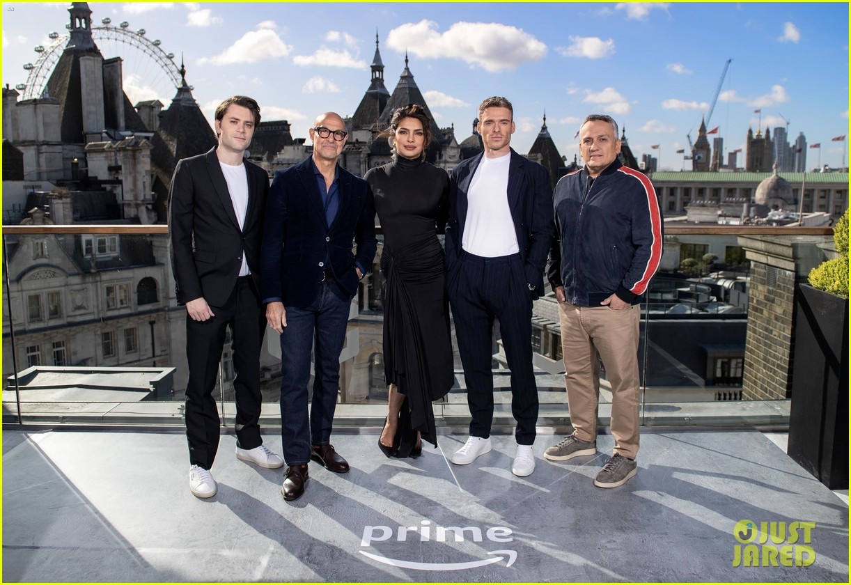 Richard Madden, Priyanka Chopra & Stanley Tucci Buddy Up at 'Citadel ...