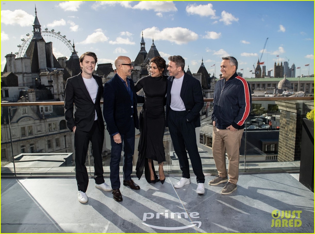 Richard Madden, Priyanka Chopra & Stanley Tucci Buddy Up at 'Citadel ...