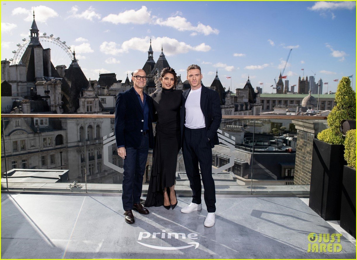 Richard Madden, Priyanka Chopra & Stanley Tucci Buddy Up at 'Citadel ...