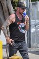 Dax Shepard Shows Off Tattooed Muscles While Out Running Errands in L.A ...