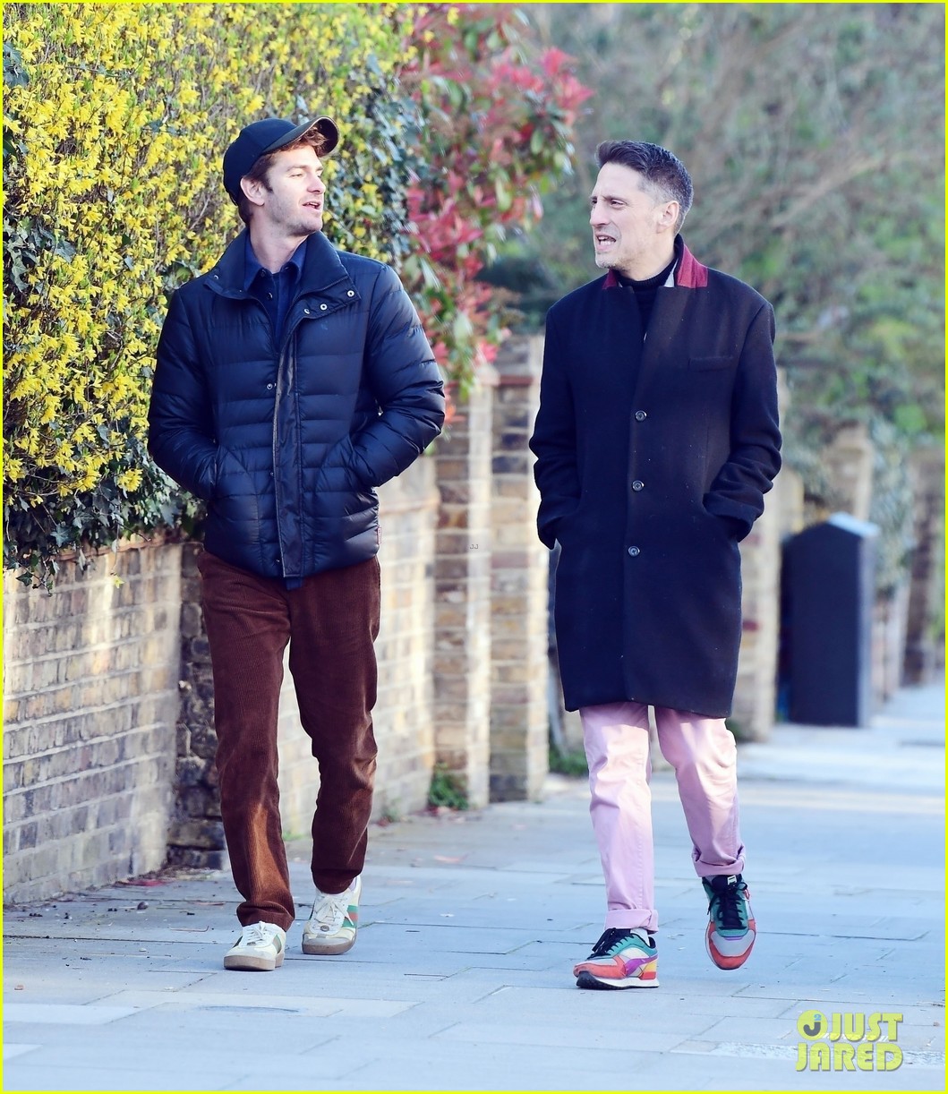 Andrew Garfield Spotted Hanging Out with Friend Sebastian Aguirre in ...