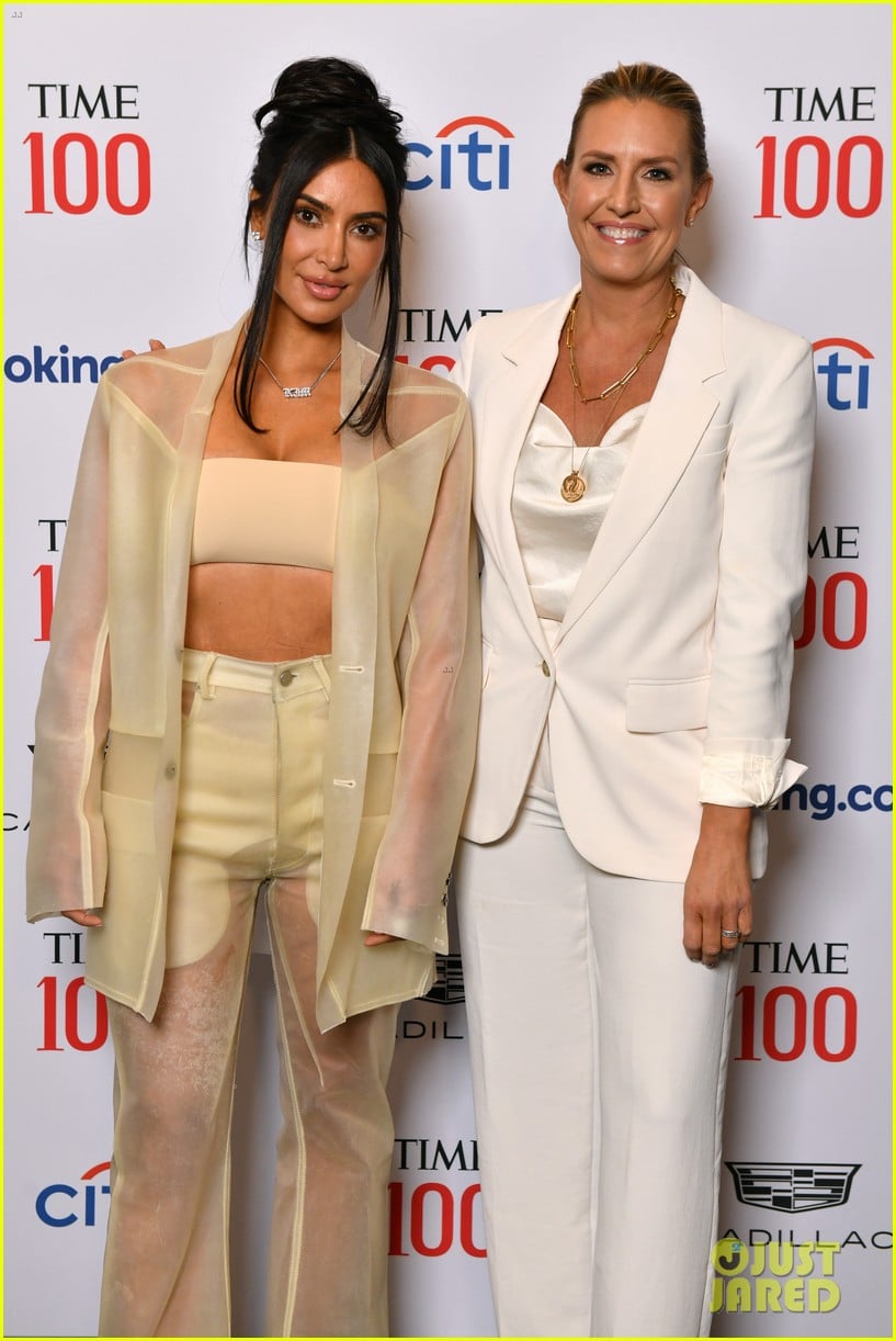 Kim Kardashian Goes Sheer For TIME100 Summit & Opens Up About How SKIMS ...