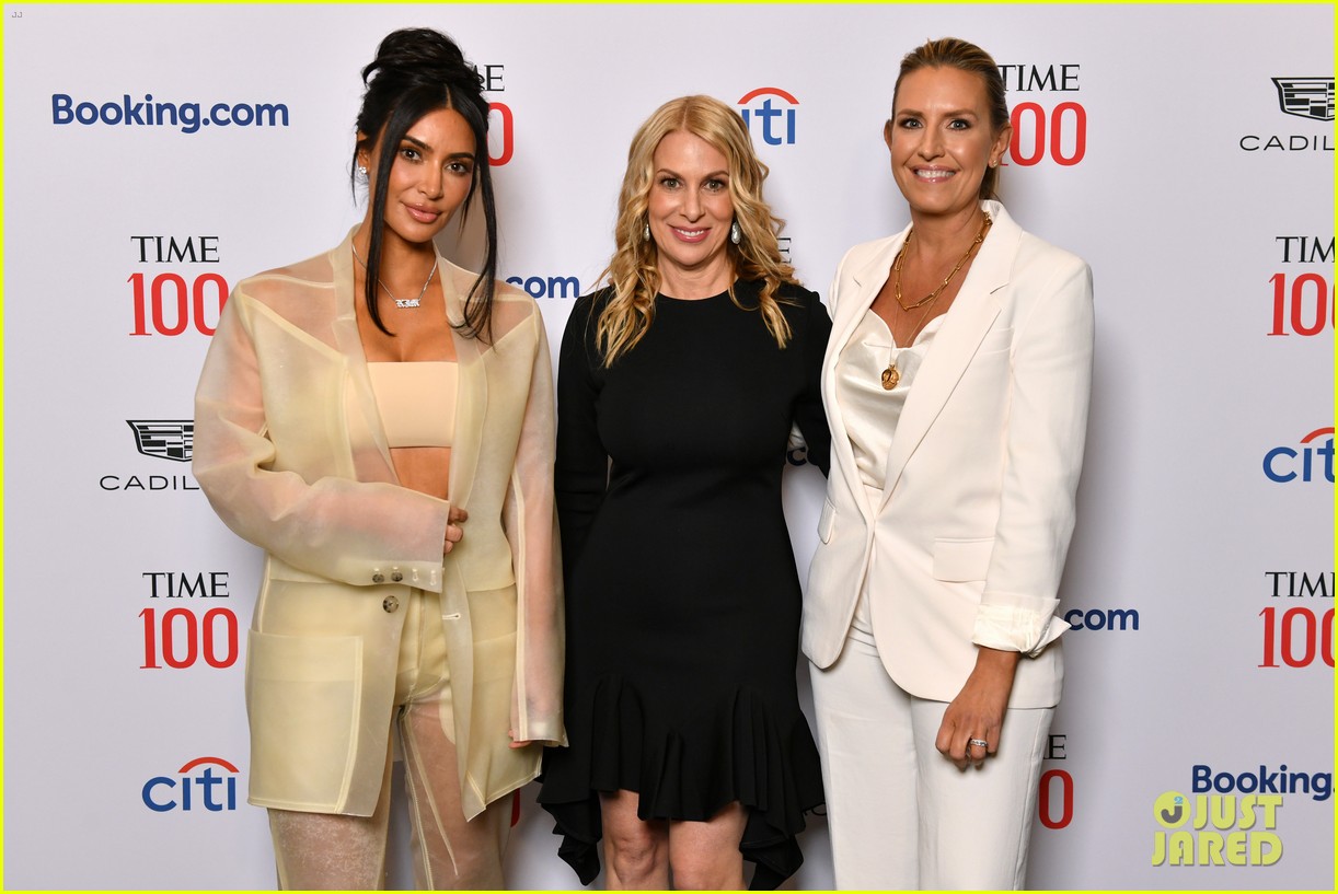 Kim Kardashian Goes Sheer For TIME100 Summit & Opens Up About How SKIMS ...