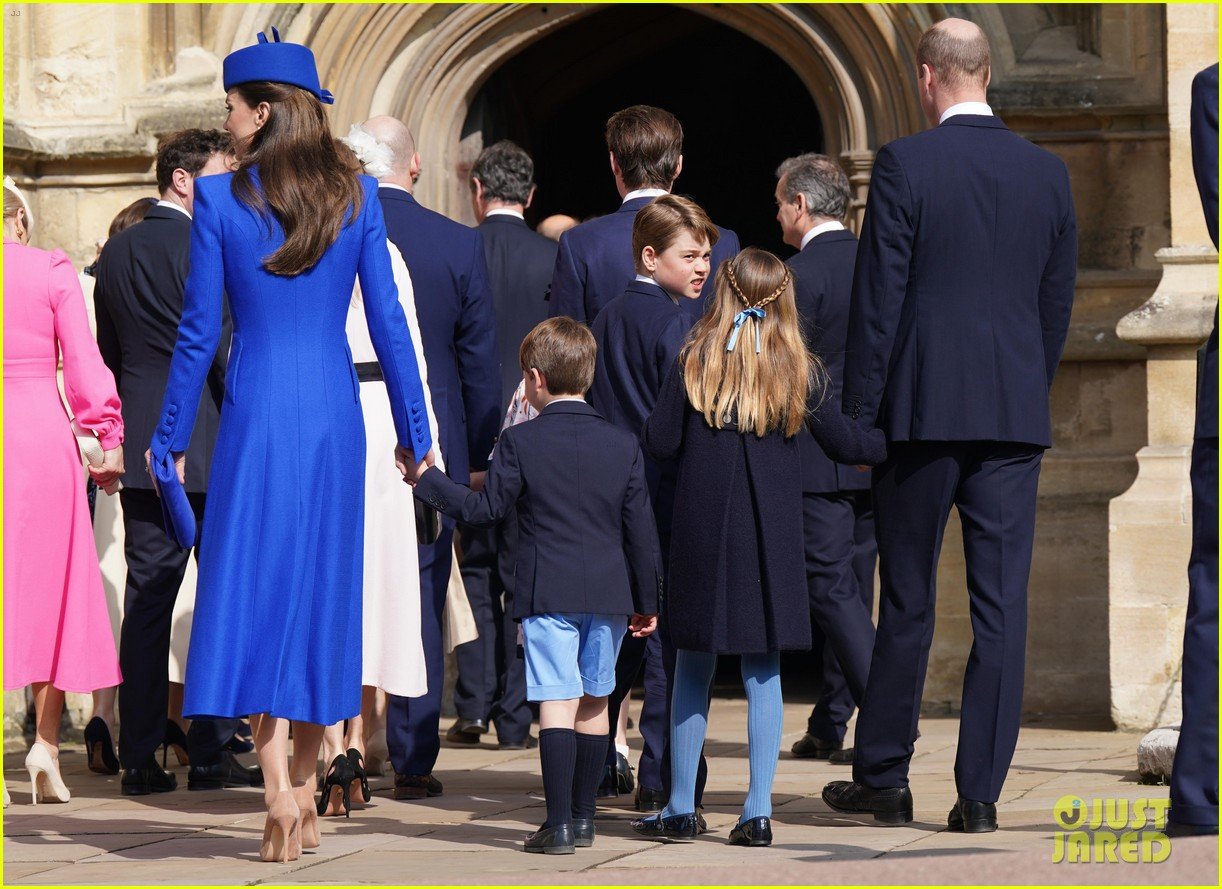 Why Prince Louis, 4, Wore Shorts at Easter While Prince George, 9 Wore ...