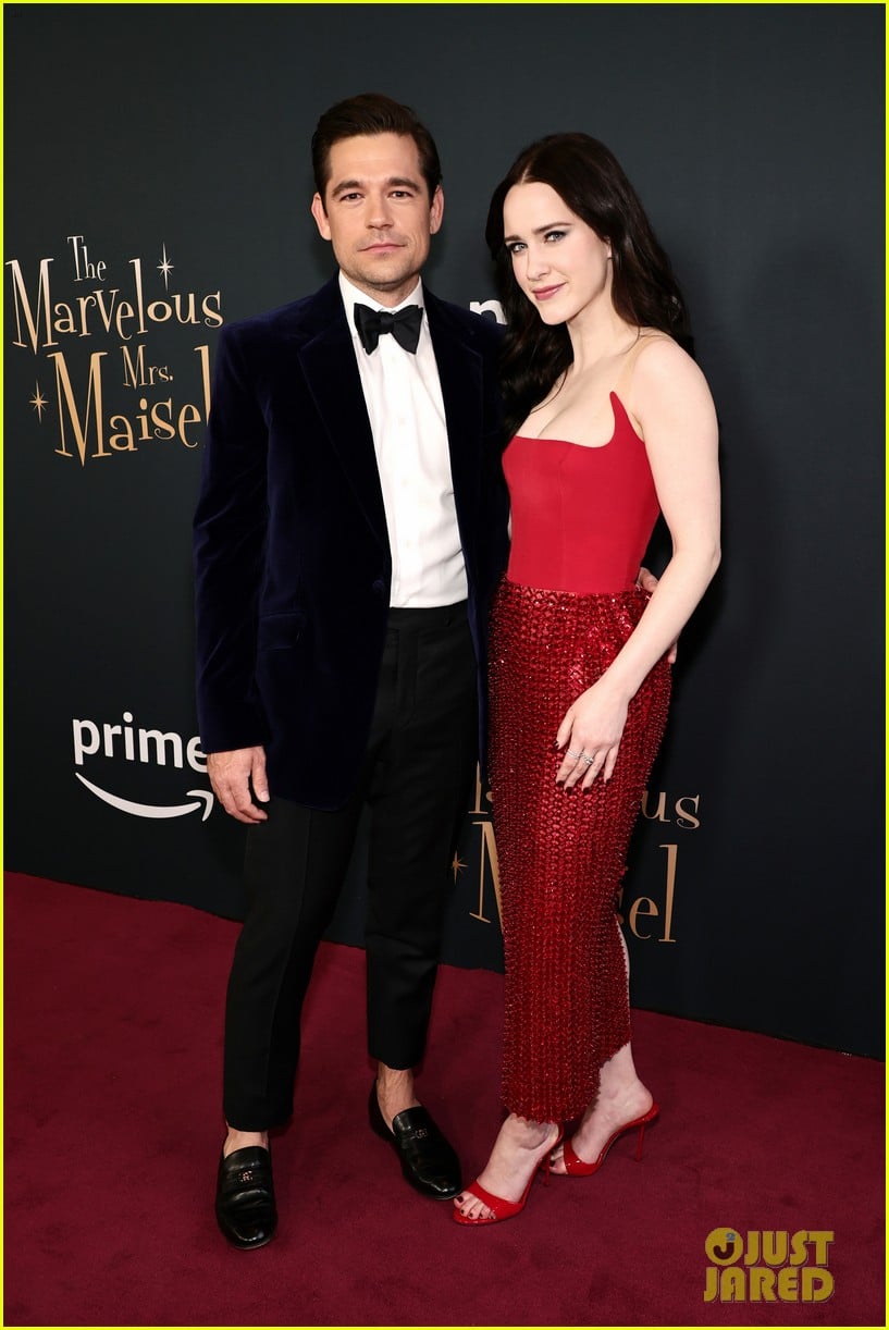 Rachel Brosnahan & Husband Jason Ralph Attend 'The Marvelous Mrs ...