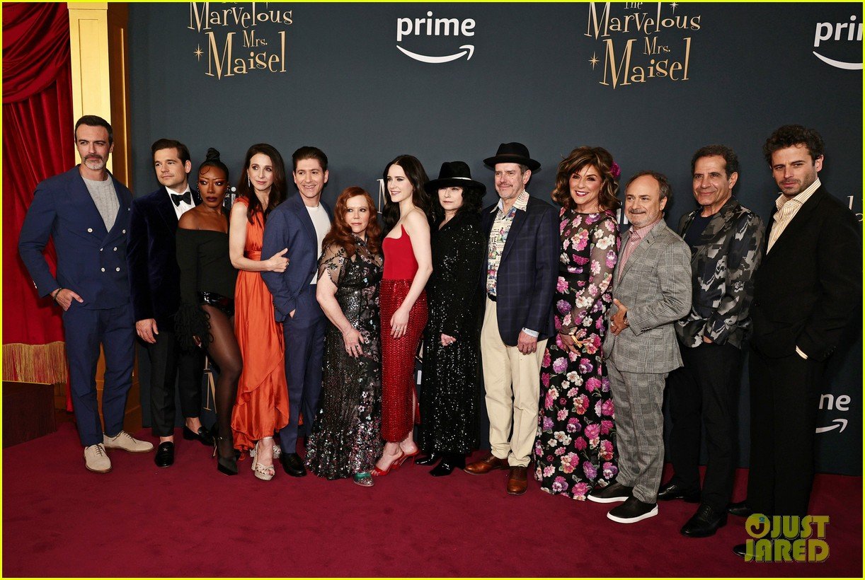 Rachel Brosnahan & Husband Jason Ralph Attend 'The Marvelous Mrs ...