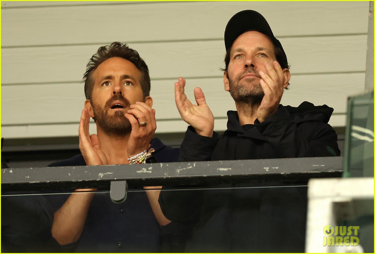 Paul Rudd Joins Ryan Reynolds to Cheer Wrexham to Victory in the ...