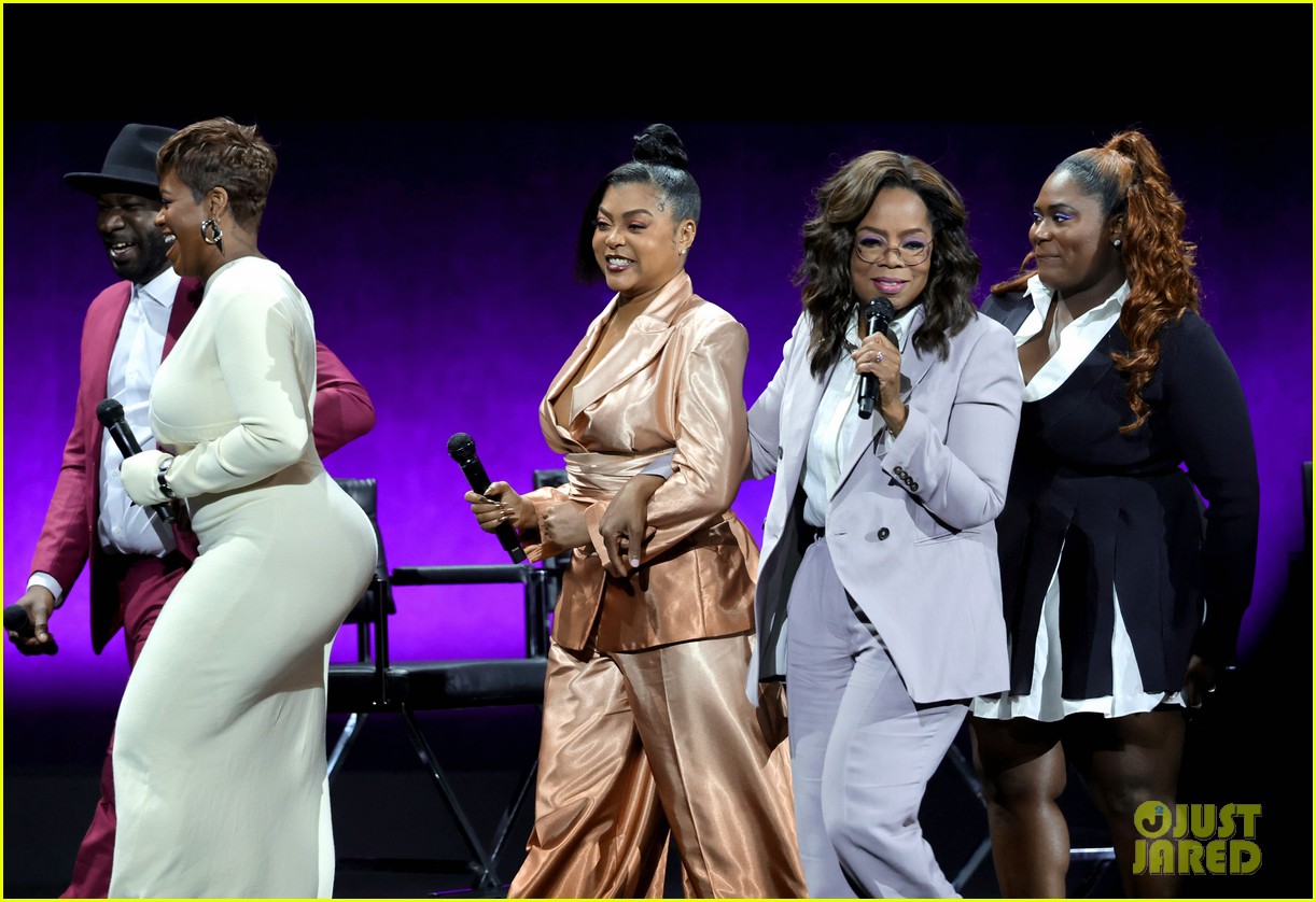 Oprah Winfrey Gives Inside Look at CinemaCon Appearance with 'The Color ...