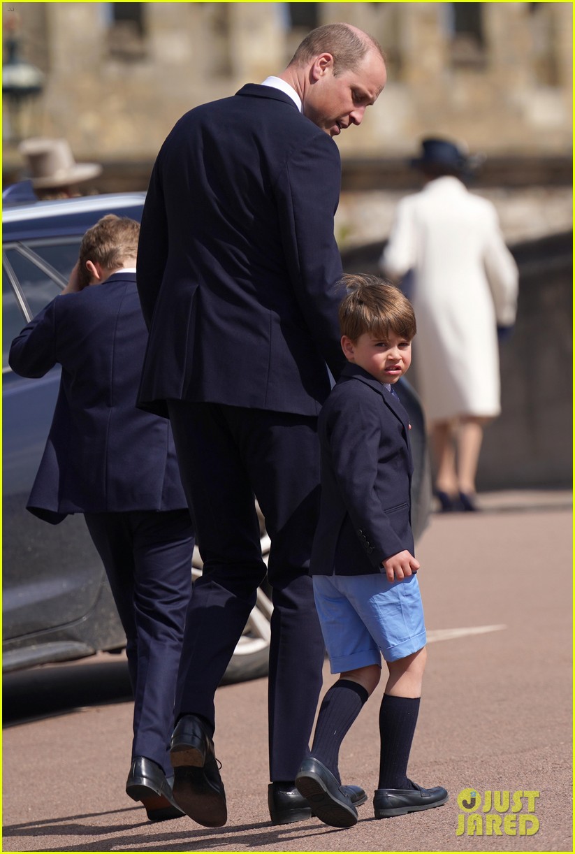 British Royal Family Attends Easter Service at Windsor Castle - Guest ...