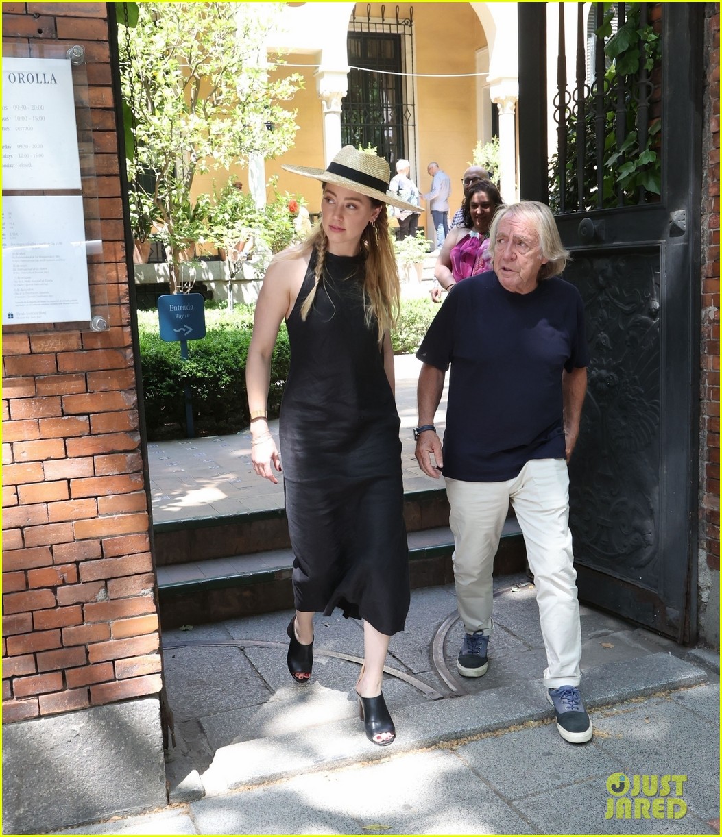 Photo: amber heard out in madrid 13 | Photo 4931980 | Just Jared ...