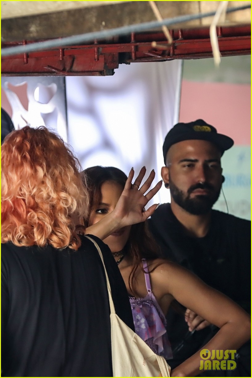 Anitta Bares Her Butt in Rainbow Bright Look, Wears Sheer Top Over ...