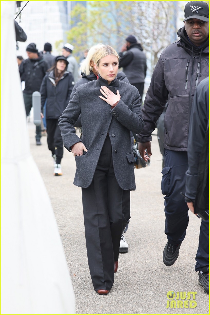 Emma Roberts & Matt Czuchry Spotted Filming Another 'AHS' Season 12 ...