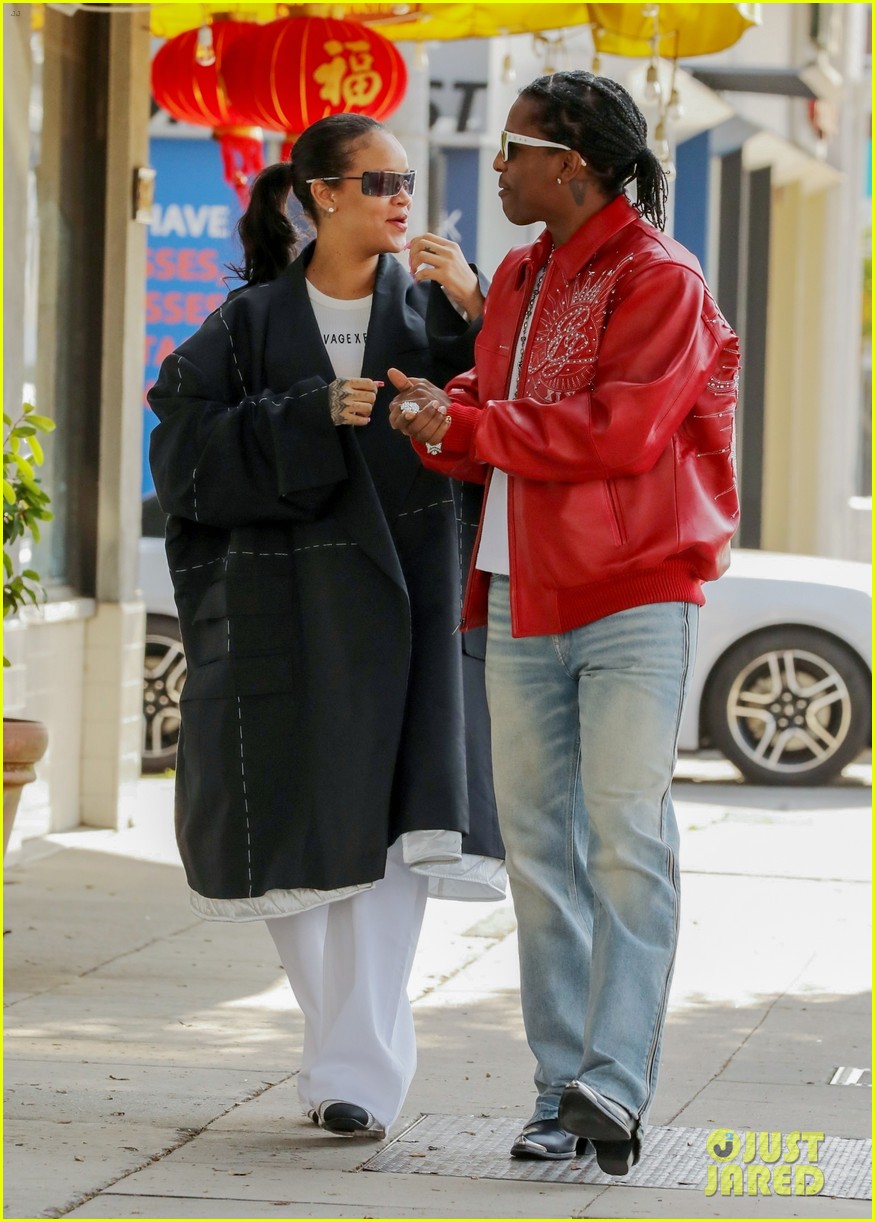 Rihanna & A$AP Rocky Keep Close While Shopping in L.A. After Son's Name ...
