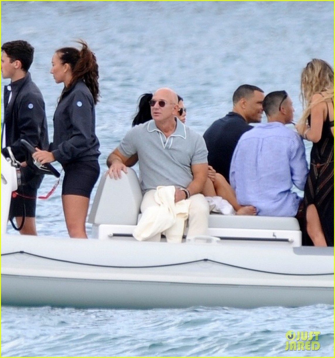 Amazon Founder Jeff Bezos Spotted On Vacation in Ibiza with Girlfriend ...