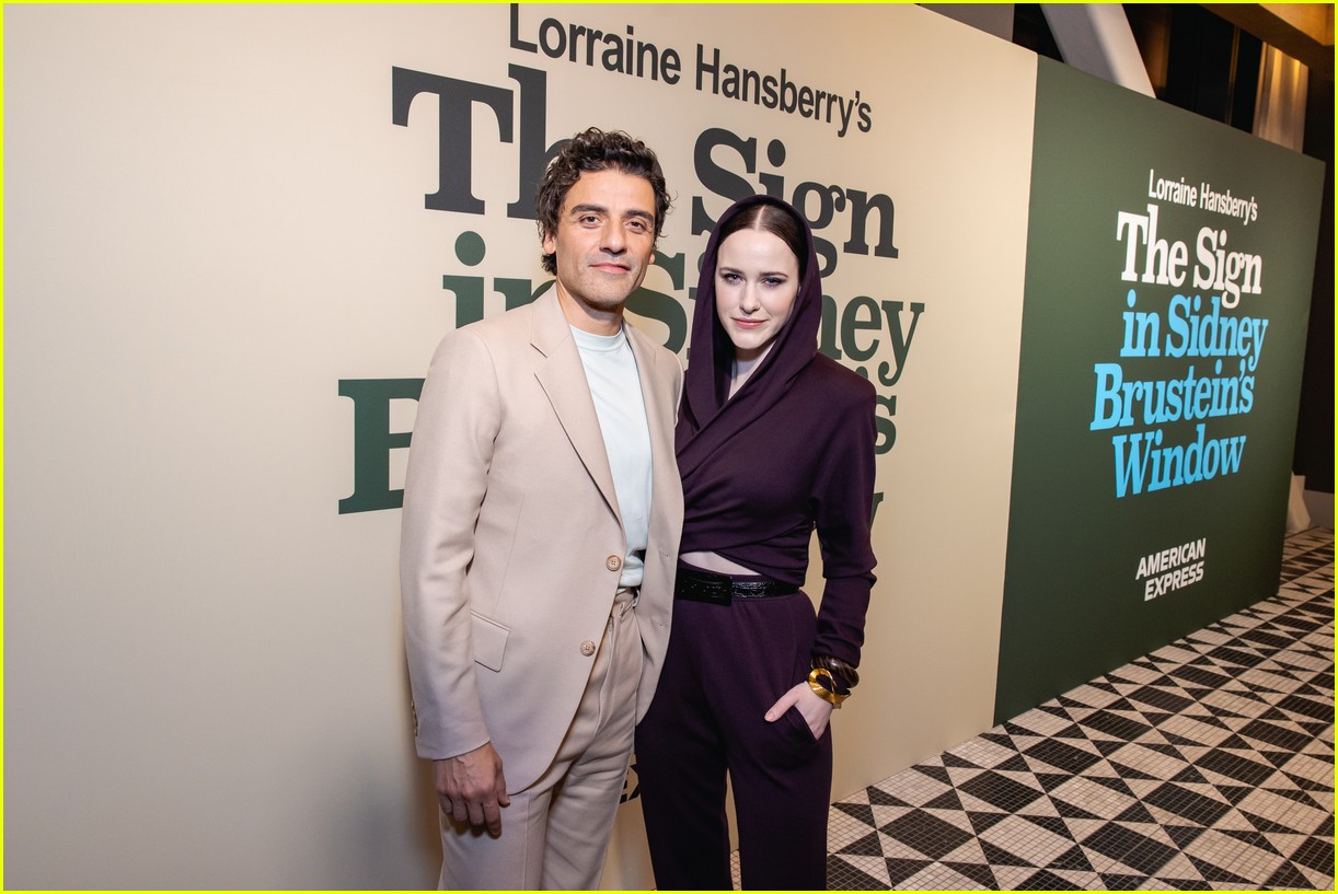 Oscar Isaac & Rachel Brosnahan Glam Up for the Gala Opening of Their ...