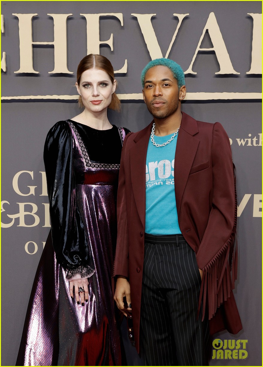 Kelvin Harrison Jr. Debuts Bright Blue Hair at 'Chevalier' UK Gala ...