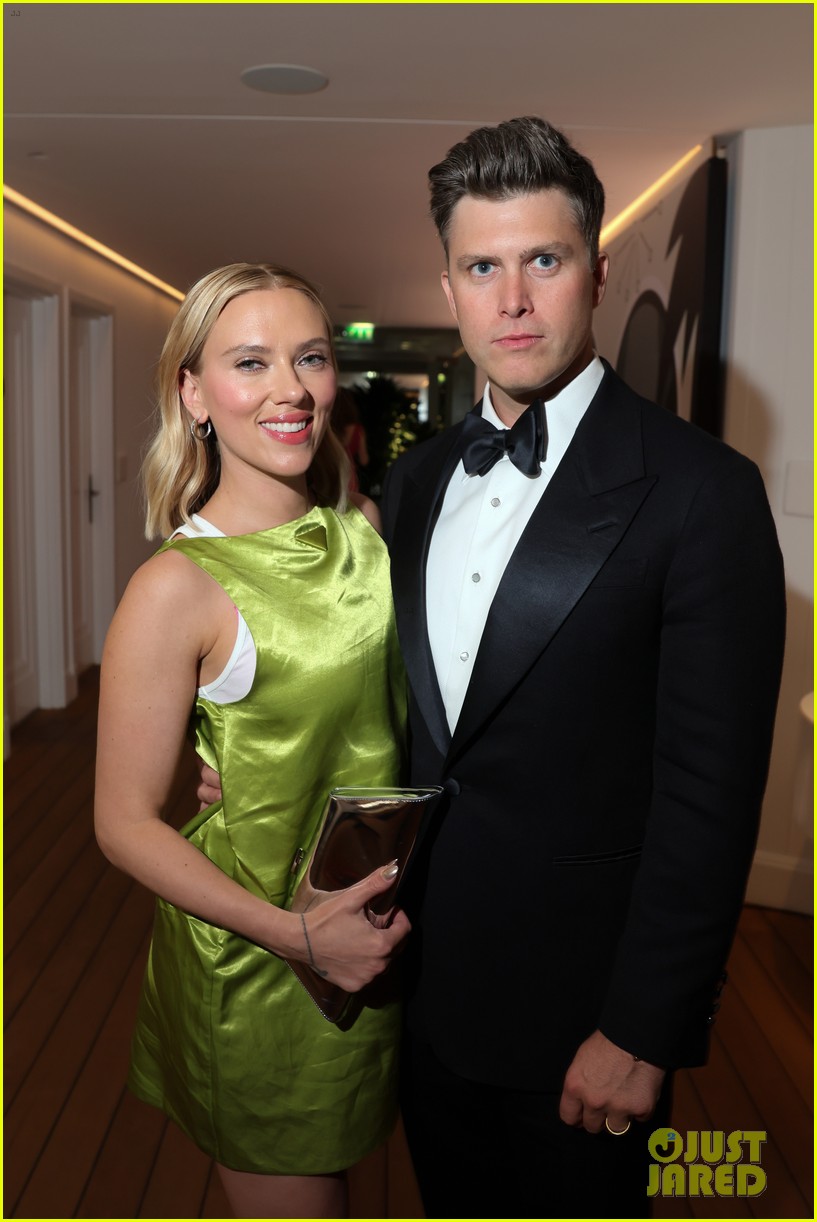 헐리우드 - 칸 영화제 파티에서 스칼렛 요한슨과 남편