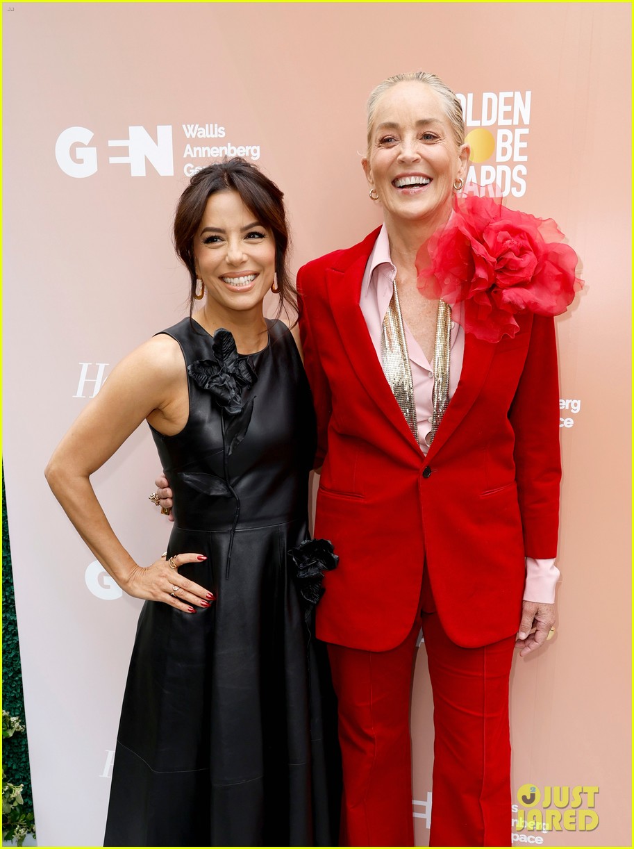 Sharon Stone & Eva Longoria Share a Sweet Moment at THR's 'Raising Our ...