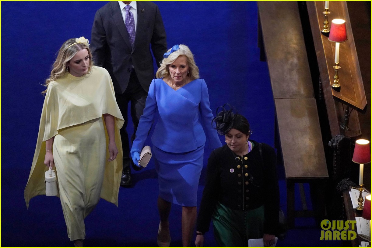 Finnegan Biden Looks So Chic in Yellow Dress at King Charles ...