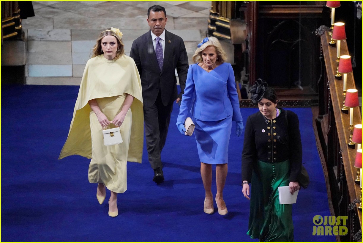 Finnegan Biden Looks So Chic in Yellow Dress at King Charles ...