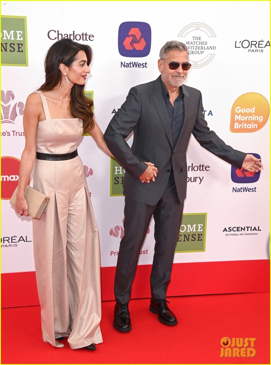 George & Amal Clooney Make Rare Red Carpet Appearance in London!: Photo ...
