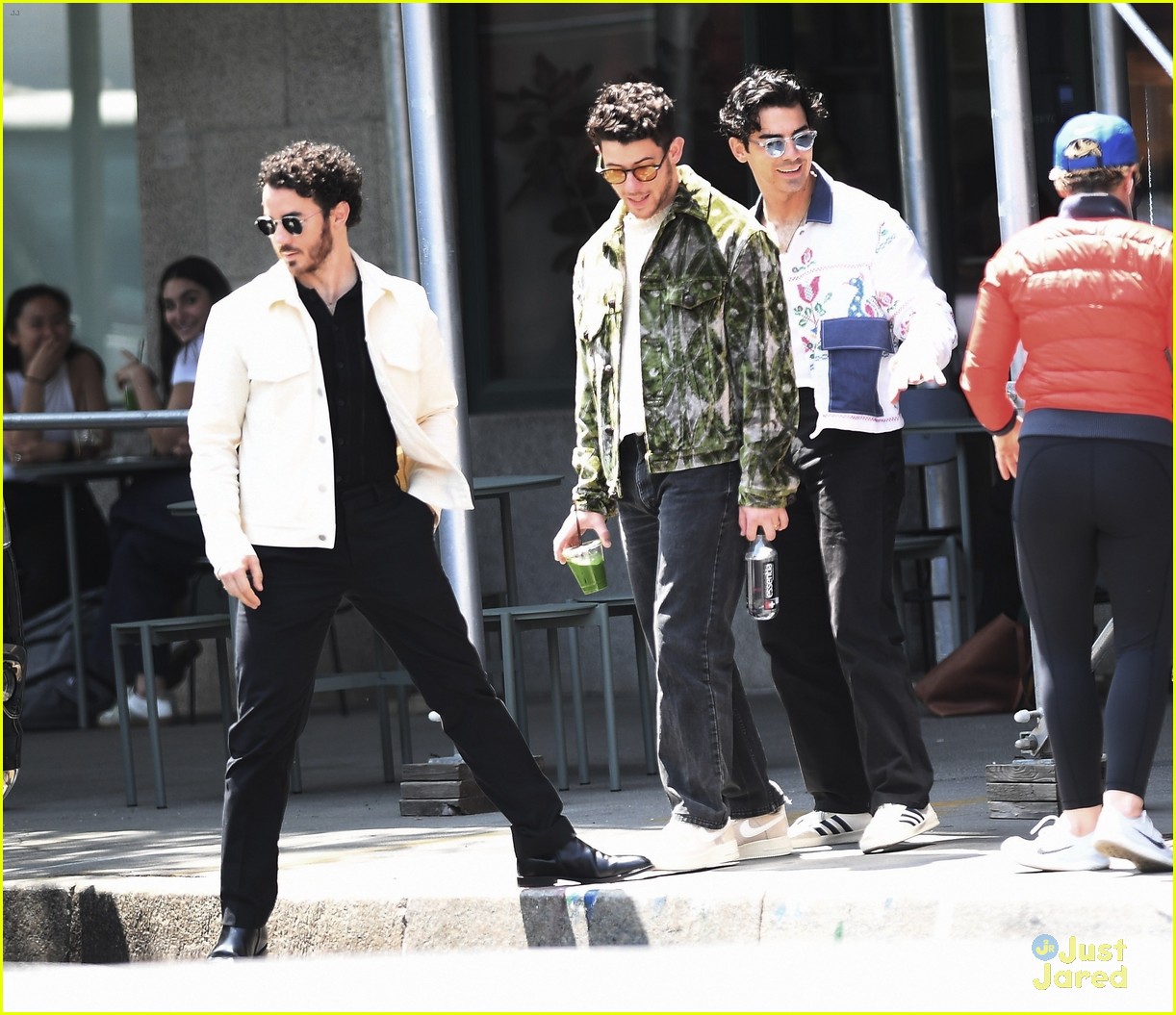 Jonas Brothers Take a Caffeine Break After Filming 'Watch What Happens ...