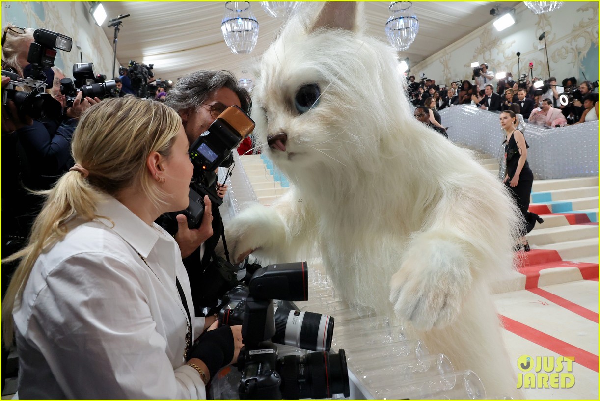 Jared Leto Dress Up as Karl Lagerfeld's Beloved Cat Choupette for Met ...
