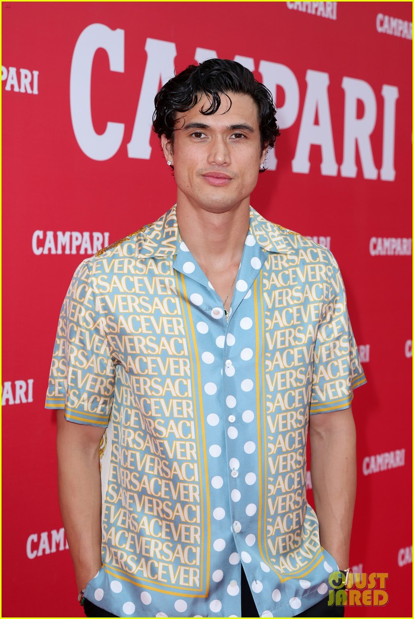 Luke Evans & Charles Melton Buddy Up at Campari Event During Cannes ...