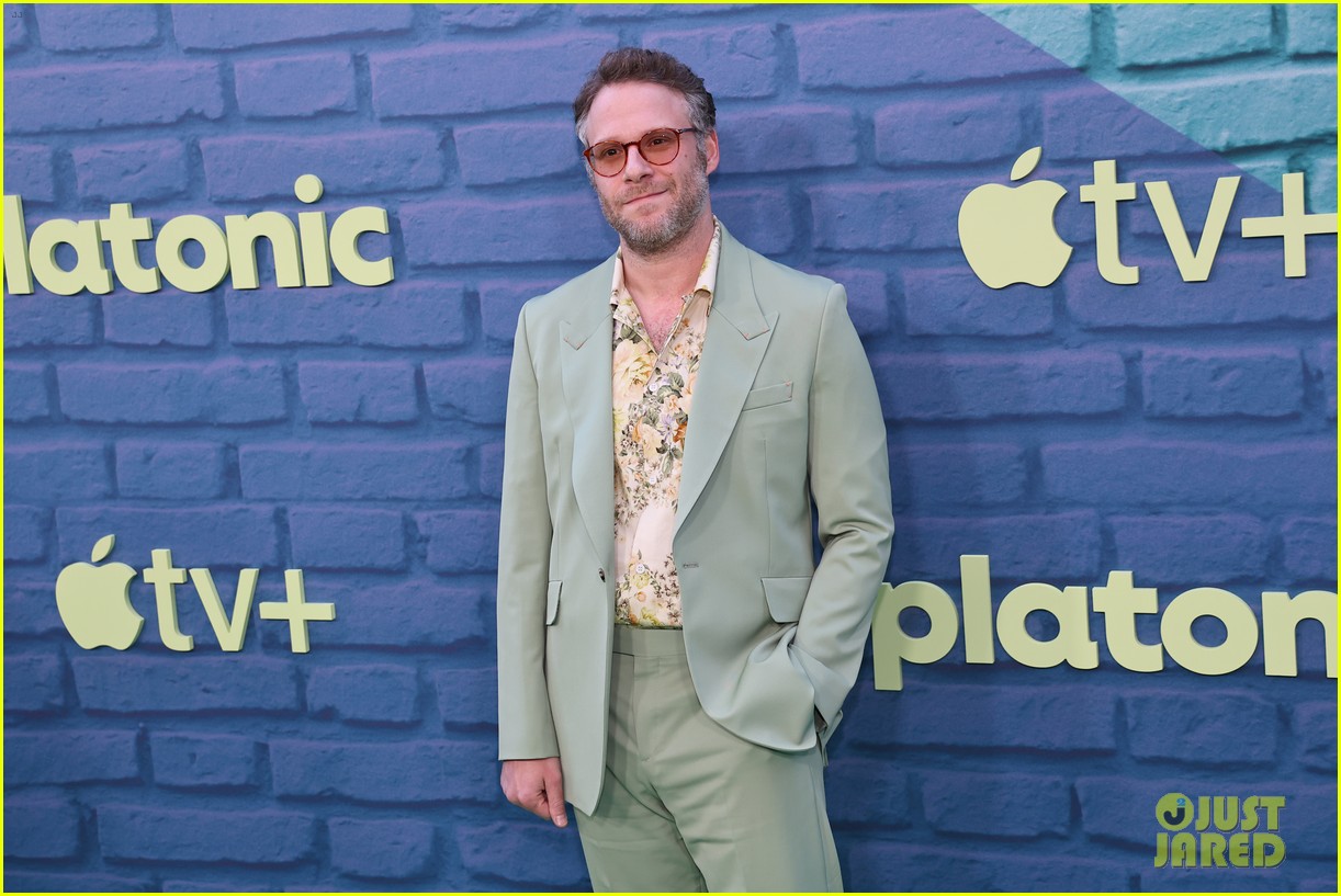 Rose Byrne, Seth Rogen, & Luke Macfarlane Attend 'Platonic' Premiere ...