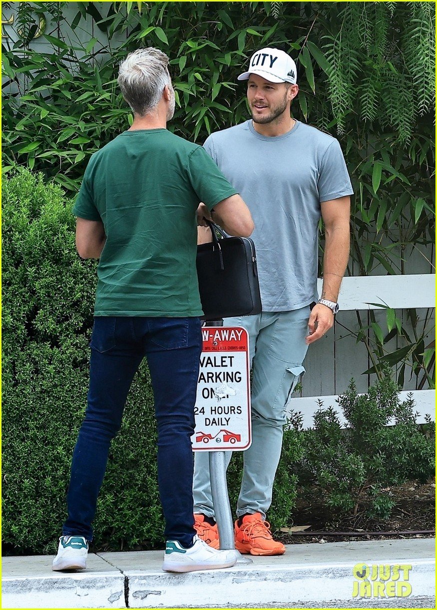 Colton Underwood & Husband Jordan C. Brown Grab Lunch in WeHo After ...