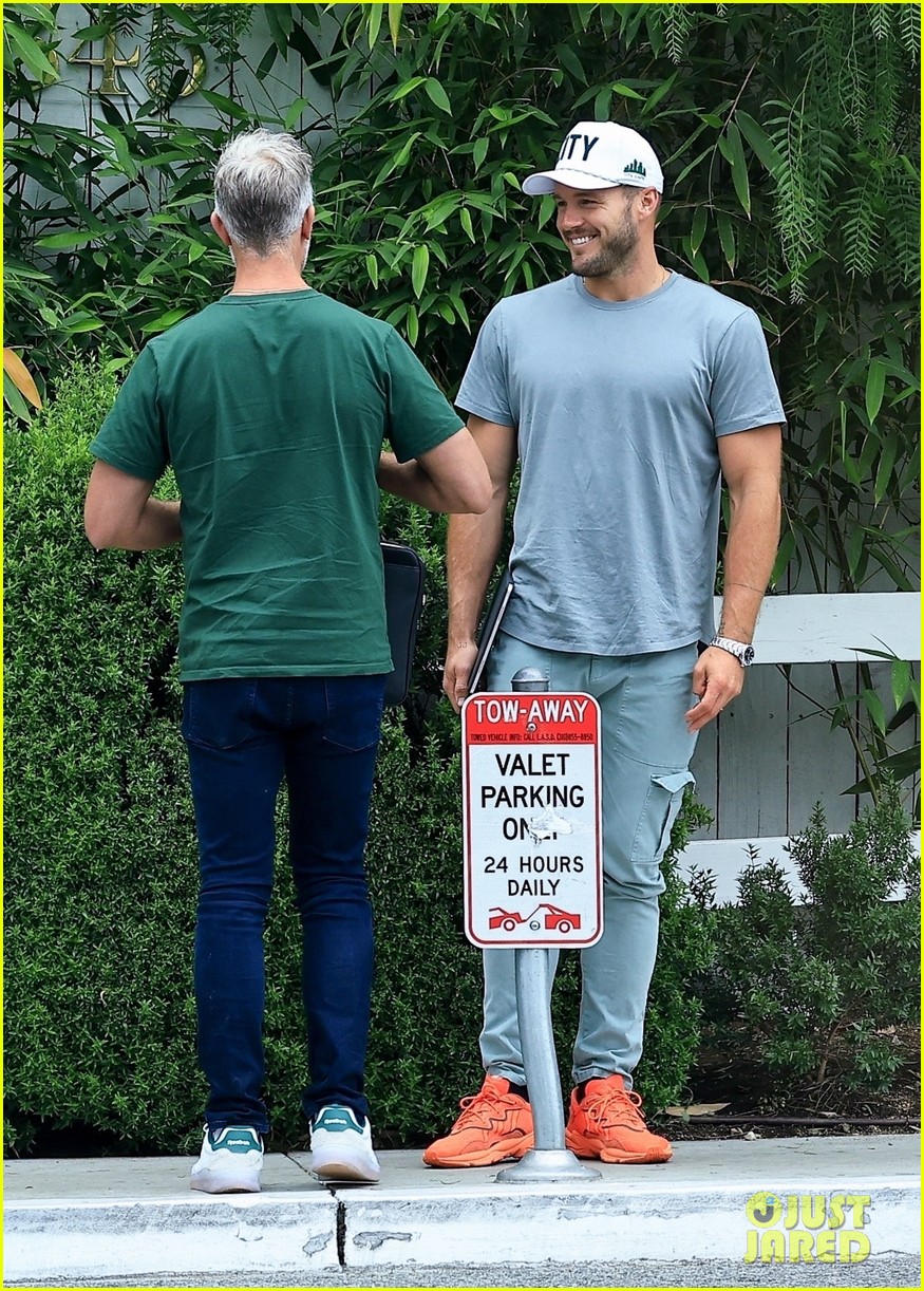 Colton Underwood & Husband Jordan C. Brown Grab Lunch in WeHo After ...