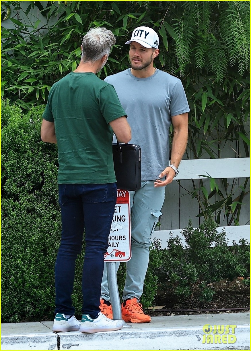 Colton Underwood & Husband Jordan C. Brown Grab Lunch in WeHo After ...