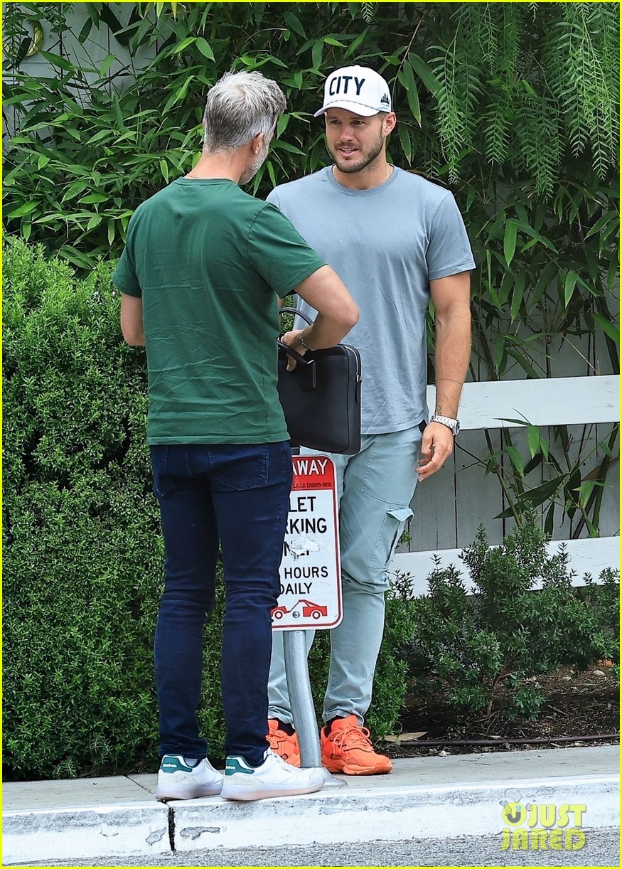 Colton Underwood & Husband Jordan C. Brown Grab Lunch in WeHo After ...