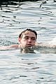 Thomas Doherty Goes Shirtless While Enjoying a Lake Como Vacation ...