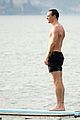 Thomas Doherty Goes Shirtless While Enjoying a Lake Como Vacation ...