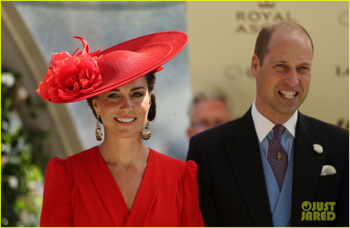 Kate Middleton is a Vision in Flame Red at Royal Ascot 2023: Photo ...