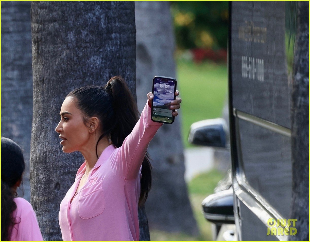 Kim, Khloe and Kourtney Kardashians are Barbie Girls in Hot Pink Looks ...