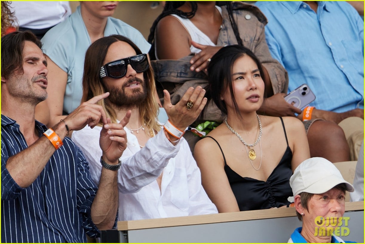 Jared Leto Attends French Open 2023 with a Friend in Paris: Photo ...