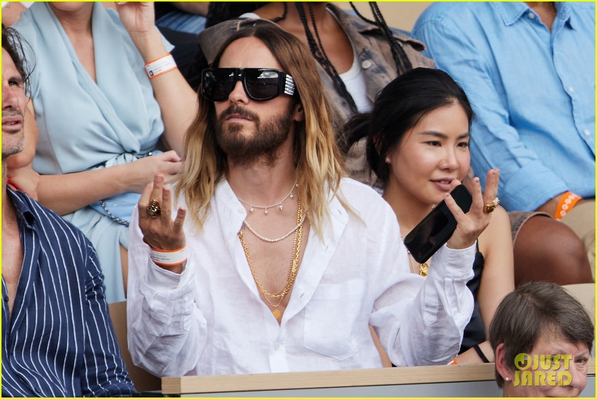 Jared Leto Attends French Open 2023 with a Friend in Paris: Photo ...